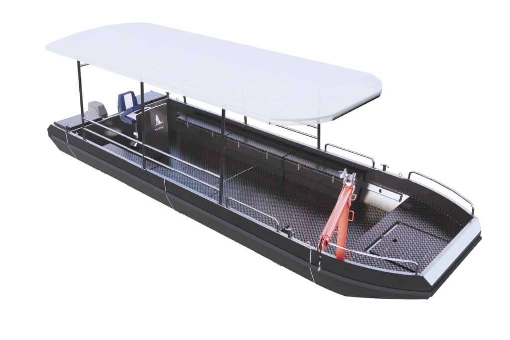 Arbeitsboote aus Aluminium von Kiebitzberg® - Individualbau!